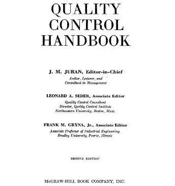 خرید و قیمت دانلود کتاب Quality Control Handbook 2nd ed. | ترب