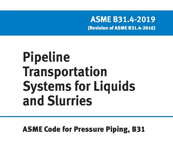 خرید و قیمت ASME B31.4 -2019 -استاندارد خطوط لوله مایعات-Pipeline Transportation Systems for ...