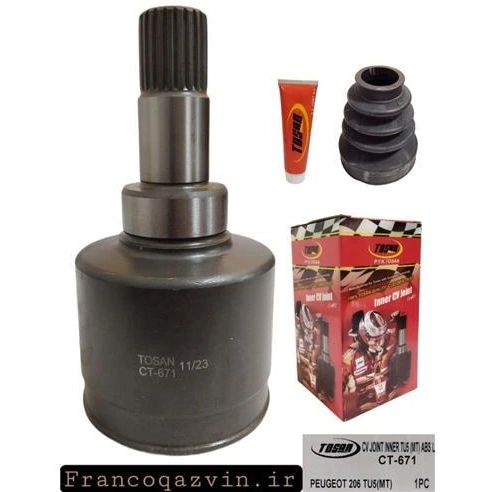 خرید و قیمت مشعلی پژو 206 TU5 کوتاه TOSAN | ترب