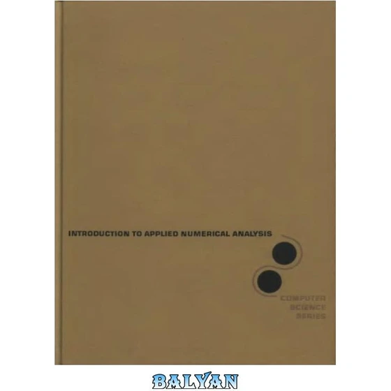 خرید و قیمت دانلود کتاب Introduction To Applied Numerical Analysis ترب