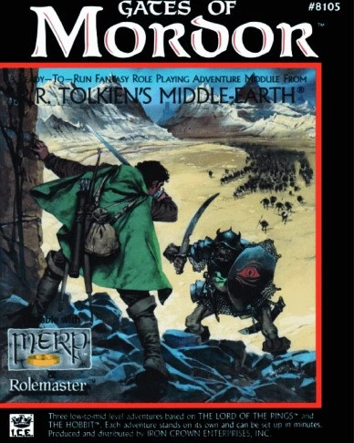 خرید و قیمت دانلود کتاب Gates of Mordor (Middle Earth Role Playing MERP ...