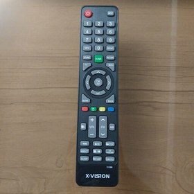 خرید و قیمت کنترل تلویزیون های X.VISION LED ولوم نقره ای دکمه سبز مدل ...
