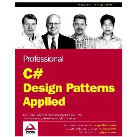 خرید و قیمت دانلود کتاب Professional C# Design Patterns Applied | ترب