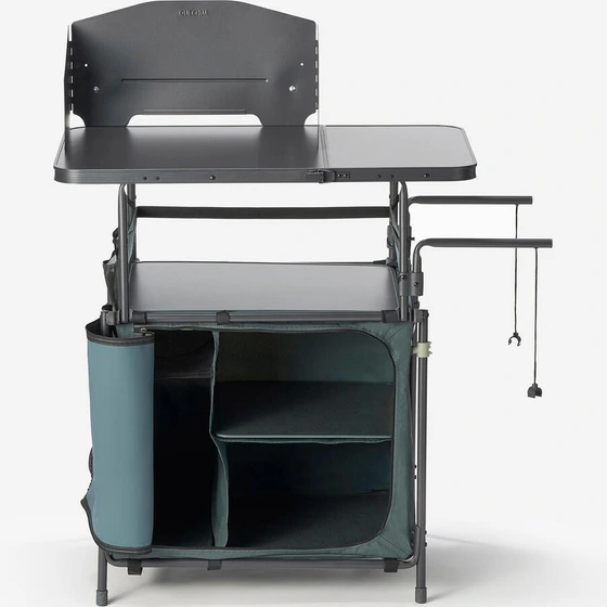 خرید و قیمت کابینت تاشو کمپ و کوه نوردی – QUECHUA Kitchen Cabinet – L ...