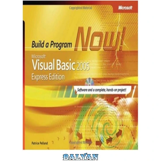 خرید و قیمت دانلود کتاب Microsoft Visual Basic 2005 Express Edition Build A Program Now | ترب