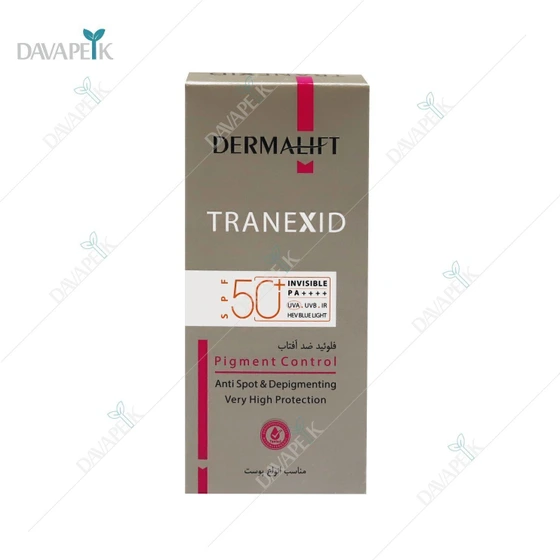 خرید و قیمت فلوئید ضد آفتاب درمالیفت مدل Tranexid SPF50 مناسب انواع ...
