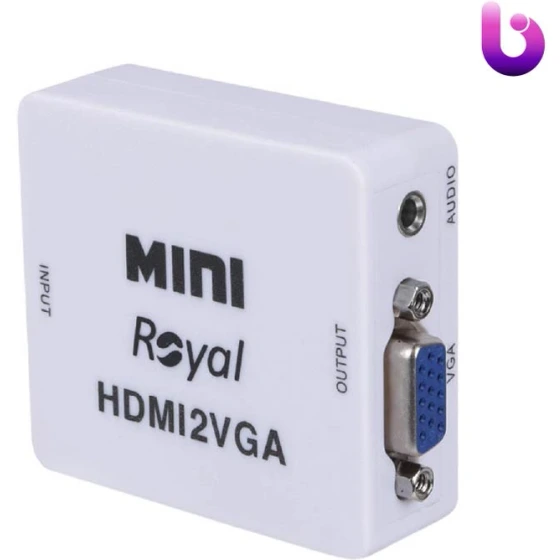خرید و قیمت تبدیل Royal HDMI TO VGA | ترب