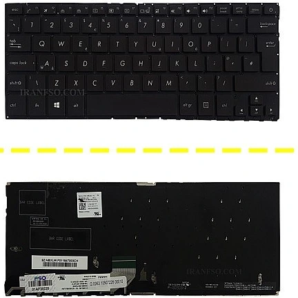 خرید و قیمت کیبورد لپ تاپ ایسوس Asus ZenBook UX430 اینتر بزرگ | ترب