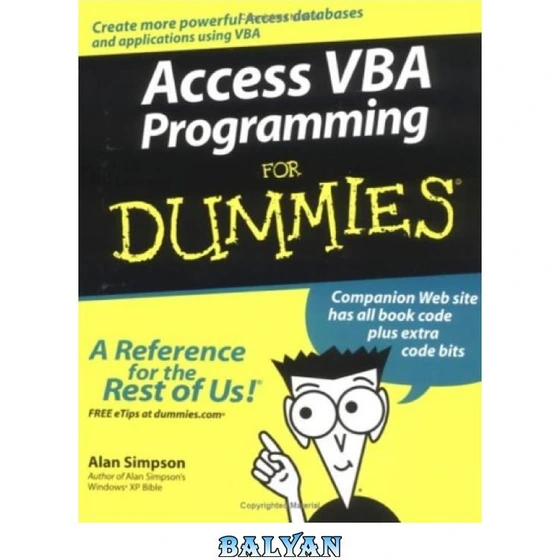 خرید و قیمت دانلود کتاب Access Vba Programming For Dummies ترب