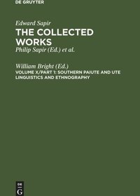 خرید و قیمت دانلود کتاب The Collected Works of Edward Sapir: Volume X ...