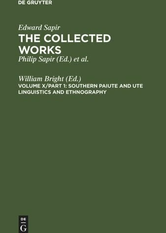 خرید و قیمت دانلود کتاب The Collected Works of Edward Sapir: Volume X ...