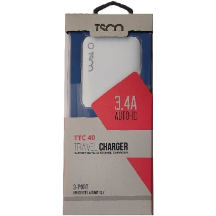 خرید و قیمت شارژر دیواری تسکو مدل TTC 40 TSCO TTC 40 Wall Charger | ترب