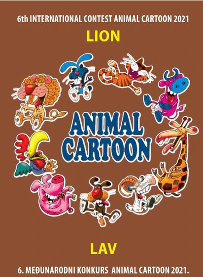 خرید و قیمت کتاب 6th International Contest Animal Cartoon 2021: Lion ...