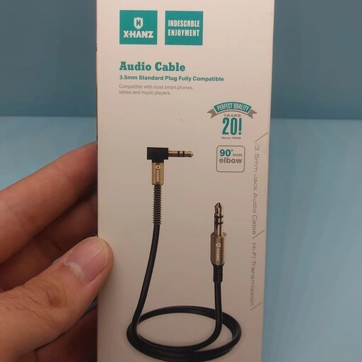 خرید و قیمت کابل صدا AUX برند X-HANZ مدل 102 - یک متری | ترب