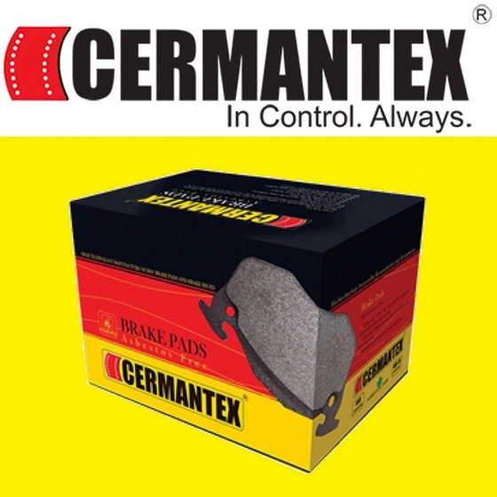 خرید و قیمت لنت ترمز جلو هايما S7 سرمنتكس (CERMANTEX) | ترب