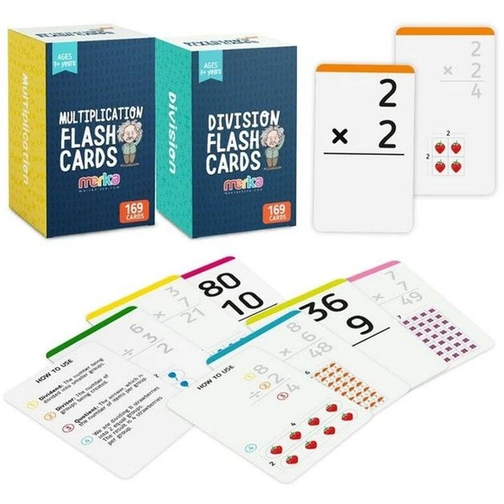 خرید و قیمت Multiplication Flash Cards Math Flash Cards Multiplication ...