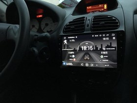 خرید و قیمت مانیتور فابریک خودرو 206 مدل T3L | ترب