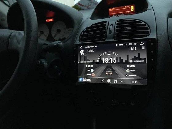 خرید و قیمت مانیتور فابریک خودرو 206 مدل T3L | ترب