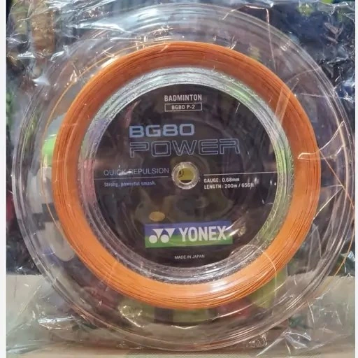 خرید و قیمت زه رولی بدمینتون اورجینال یونکس مدل BG 80 Power | ترب