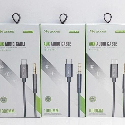 خرید و قیمت AUX تایپ سی MEACCES مدل MA11 کیفیت عالی تک و عمده | ترب