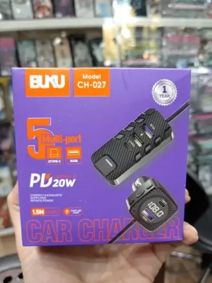 خرید و قیمت شارژر فندکی BUKU CH-027 | ترب
