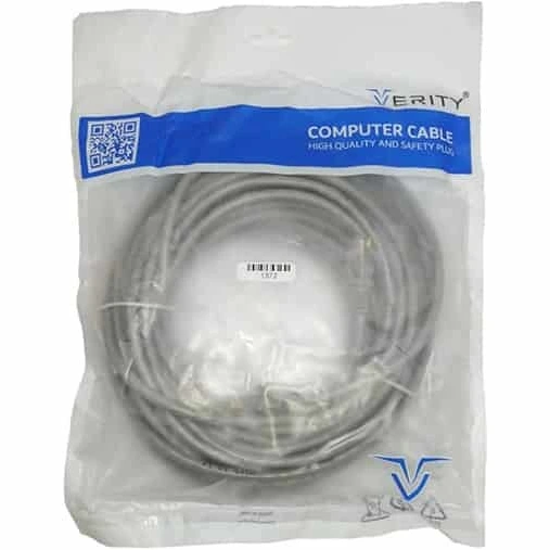 خرید و قیمت کابل شبکه 5 متری Verity cat6 | ترب