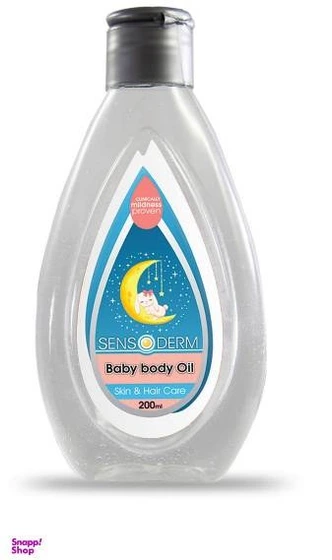 خرید و قیمت روغن بچه سنسودرم (Sensoderm) مدل مرطوب‌کننده حجم 200 میلی ...