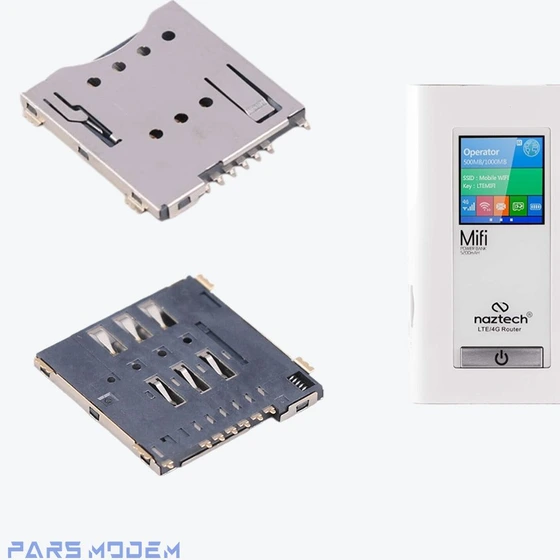 خرید و قیمت کانکتور سیمکارت مودم نزتک naztech NZT-99C (میکرو سیمکارت) | ترب