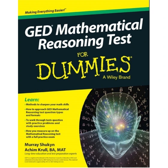 خرید و قیمت کتاب GED Mathematical Reasoning Test For Dummies | ترب