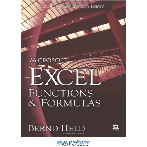 خرید و قیمت دانلود کتاب Microsoft Excel Functions And Formulas Wordware Applications Library ترب