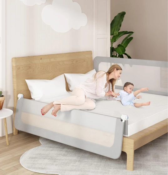 خرید و قیمت نرده تخت نوزاد، حفاظ ریلی تخت نوزاد، حفاظ نرده تخت خواب ...