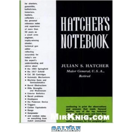 خرید و قیمت دانلود کتاب Hatcher`s notebook | ترب