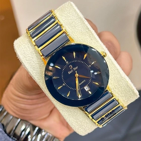 خرید و قیمت ارل استار صفحه گرد سرامیکی مردانه Earl Star Watch | ترب