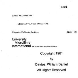 خرید و قیمت دانلود کتاب Choctaw Clause Structure 1981 | ترب