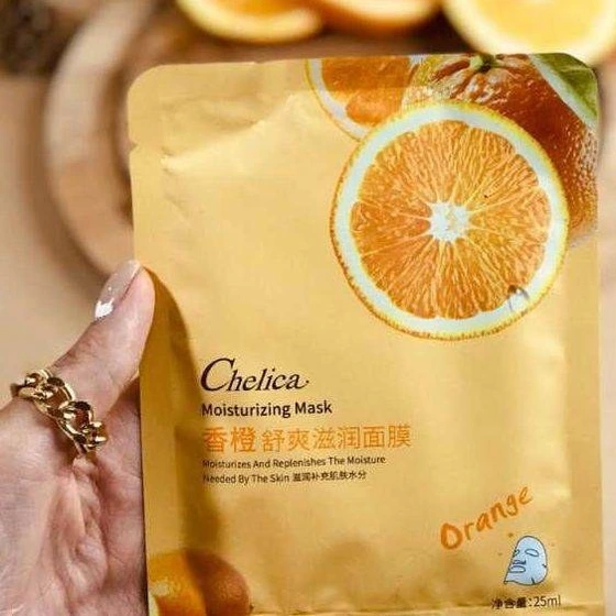 خرید و قیمت ماسک ورقه ای ویتامین C برند Chelica | ترب