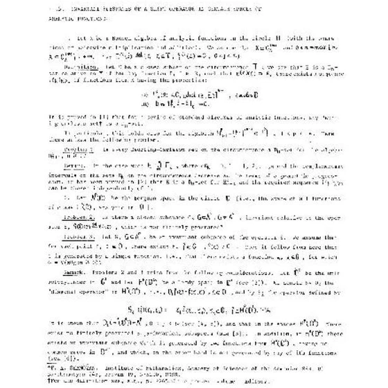 خرید و قیمت دانلود کتاب Invariant Subspaces Of A Shift Operator In