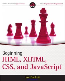 خرید و قیمت دانلود کتاب Beginning HTML, XHTML, CSS, and JavaScript | ترب