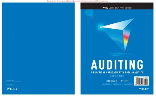 خرید و قیمت دانلود کتاب Auditing A Practical Approach with Data Analytics [2 ed.] | ترب