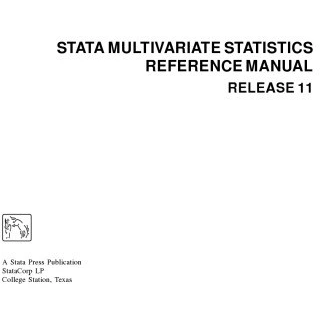 خرید و قیمت دانلود کتاب Stata Multivariate Statistics Reference Manual: Release 11 2009 | ترب