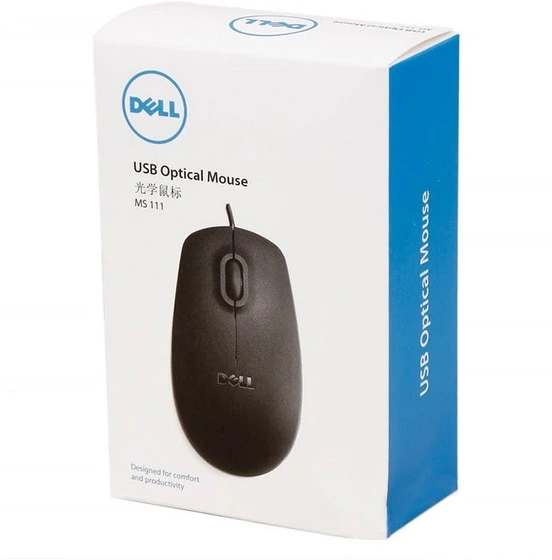 خرید و قیمت موس سیمی Dell مدل MS111 با دقت 1000 DPI و طراحی ارگونومیک ا ...