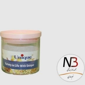 خرید و قیمت بانکه ادویه شیشه ای درب صورتی 300یونیک مدل UN-1247 | ترب