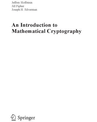 خرید و قیمت دانلود کتاب Introduction to Mathematical Cryptography 1st Edition. | ترب