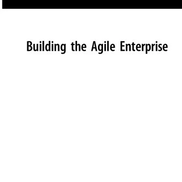 خرید و قیمت دانلود کتاب Building the Agile Enterprise. With Capabilities, Collaborations and ...