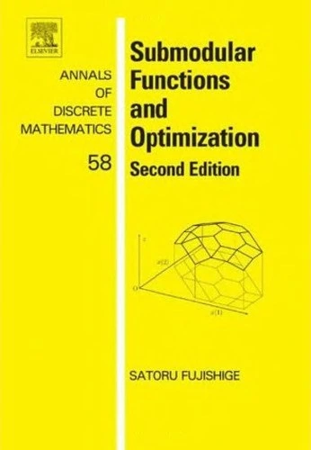 خرید و قیمت دانلود کتاب Submodular Functions And Optimization 2nd Ed ترب