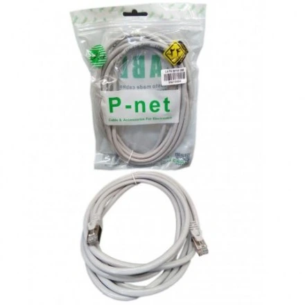 خرید و قیمت پچ کورد شبکه پی نت 3 متری P-net Cat6 UTP | ترب