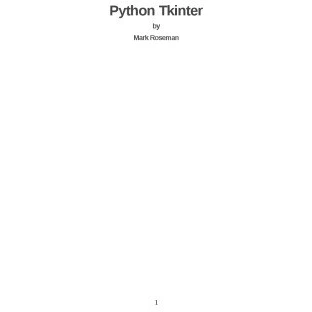 خرید و قیمت دانلود کتاب Modern Tkinter for Busy Python Developers 2012 | ترب