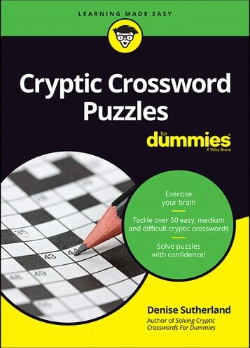 خرید و قیمت دانلود کتاب Cryptic Crossword Puzzles For Dummies ...