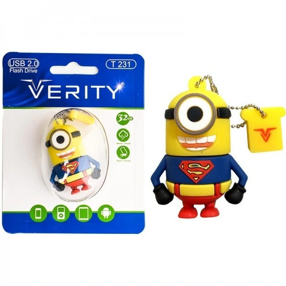 خرید و قیمت فلش عروسکی 32 گیگ وریتی Verity T231 | ترب