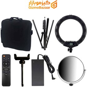 خرید و قیمت رینگ لایت Ring light hero BK416 با صفحه نمایش | ترب