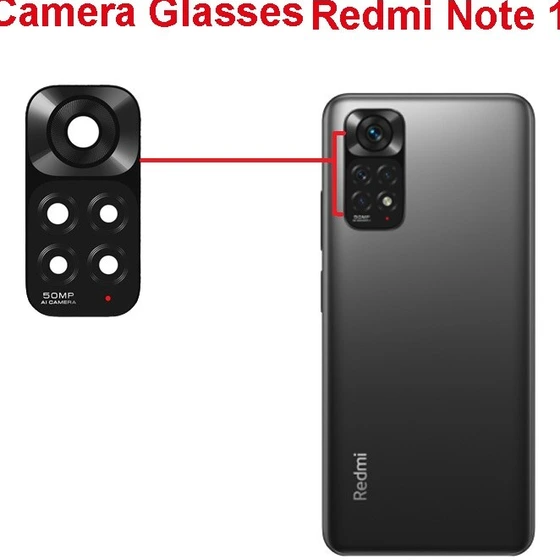 خرید و قیمت شیشه دوربین موبایل شیائومی Camera Glasses Xiaomi Redmi Note ...